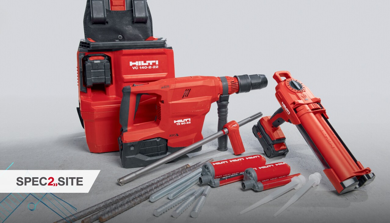 SPEC2SITE - HILTI Hong Kong