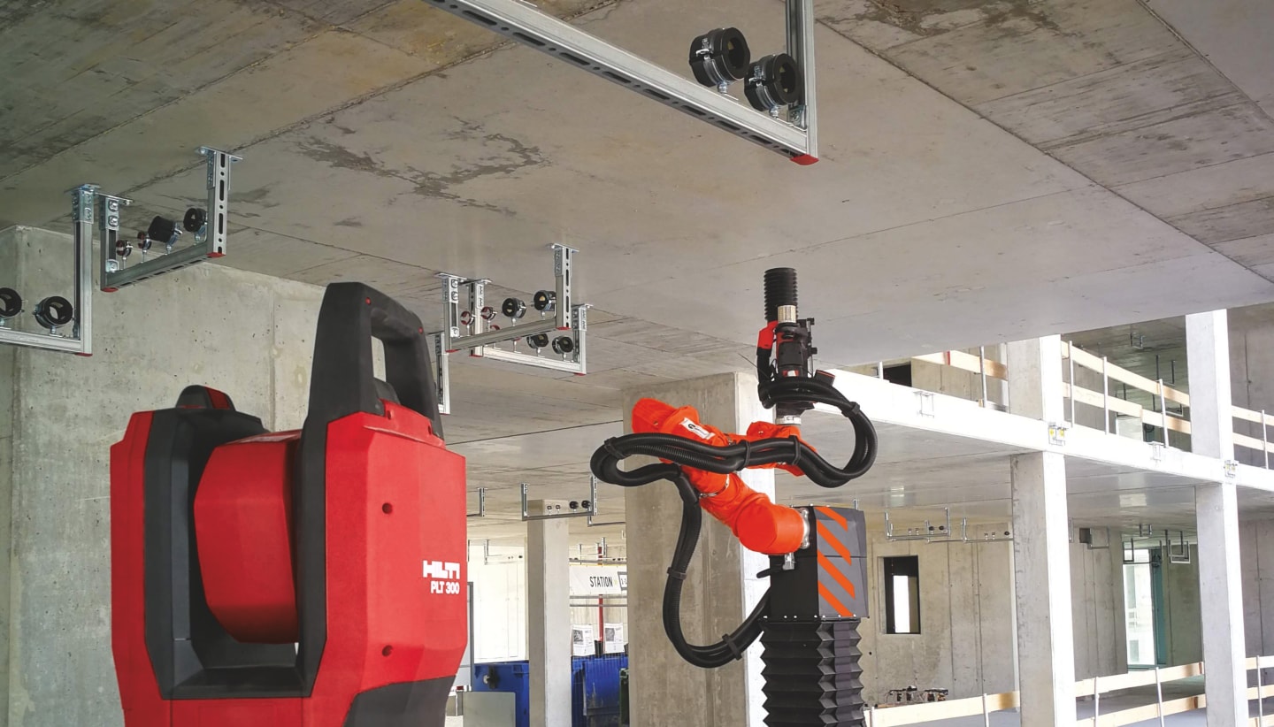 Jaibot Semi-Autonomous Drilling Robot - HILTI Hong Kong