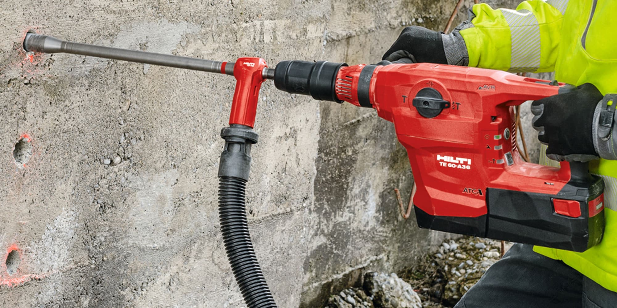 TE 60-A36 Cordless rotary hammer - Cordless SDS Max Rotary Hammers - Hilti Hong Kong