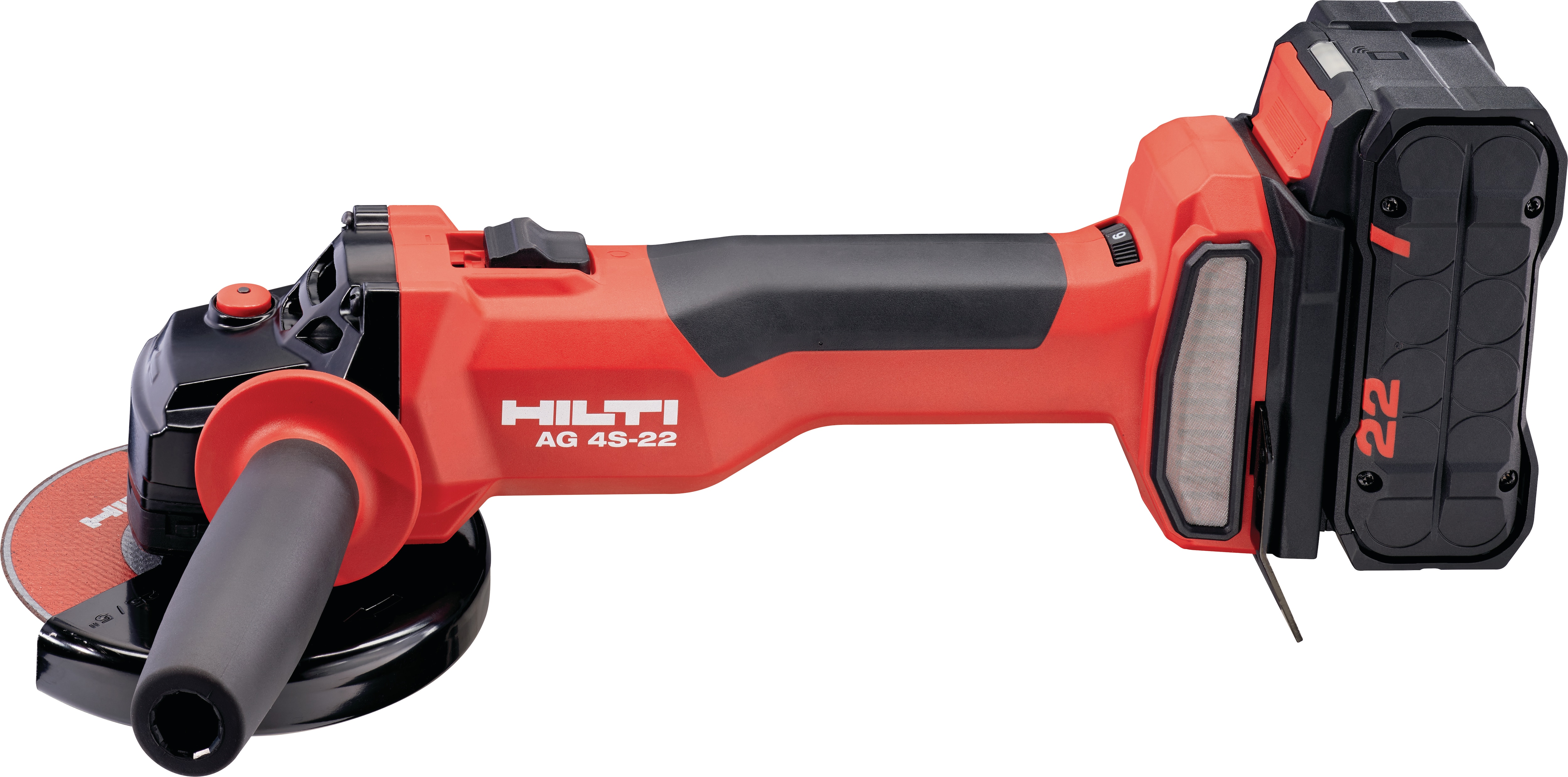AG 4S-22 充電式角磨機 (125 mm) - 研磨器及砂光機 - Hilti Hong Kong
